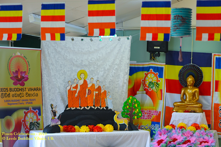 Poson Day Celebration (පොසොන් උත්සවය) – 2019 – Leeds Buddhist Vihara