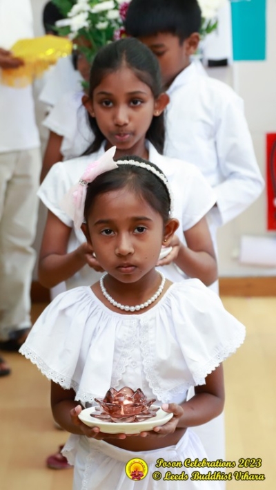 Poson Day Celebration (පොසොන් උත්සවය) – 2023 – Leeds Buddhist Vihara