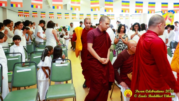 Poson Day Celebration (පොසොන් උත්සවය) – 2023 – Leeds Buddhist Vihara